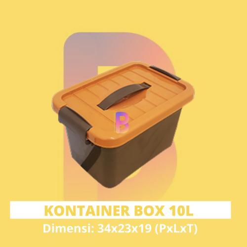 Jual KONTAINER BOX 10L / BOX CONTAINER KECIL / BOK KONTAINER PLASTIK ...