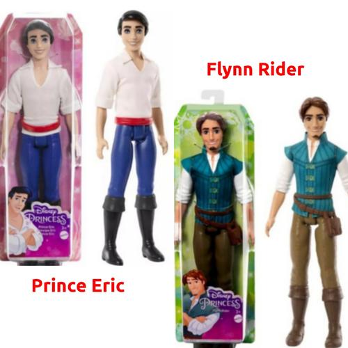 Jual Disney Princess Prince Eric Flynn Rider Fashion Doll Ariel ...
