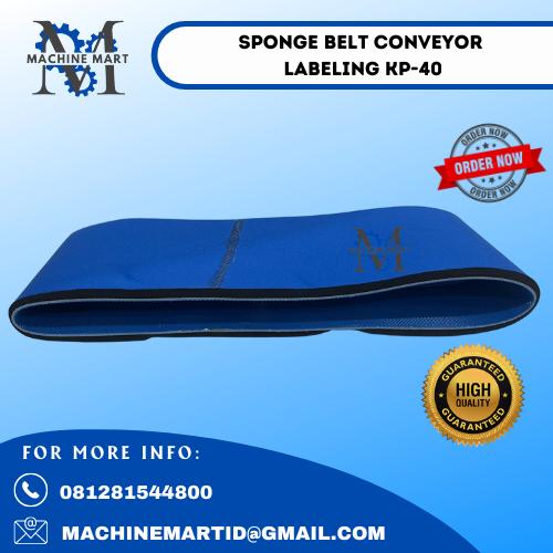 Jual Sponge Belt Conveyor Belt Labeling Machine KP-40 885 x 145 mm ...
