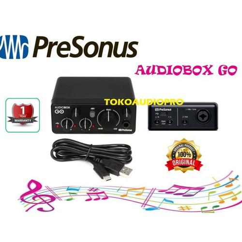 Jual best seller! Presonus AudioBox GO Compact 2x2 USB Audio Interface ...