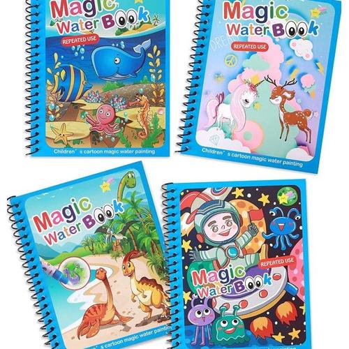 Jual magic water book - magic colouring book - buku menggambar dan ...