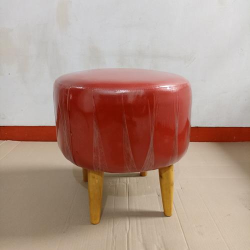 Jual Bangku Bulat Sofa / Stool Bulat Sofa - Merah - Kota Bandung ...