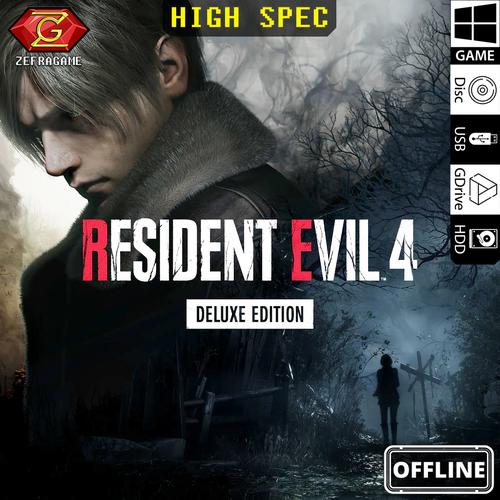 Promo RESIDENT EVIL 4 REMAKE Deluxe Edition PC GAME LAPTOP GAMES - GDrive - Kota Semarang ...