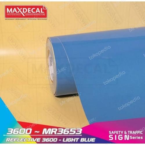Jual [ MAX DECAL REFLECTIVE ] BAHAN CUTTING STIKER WARNA BIRU PALING ...