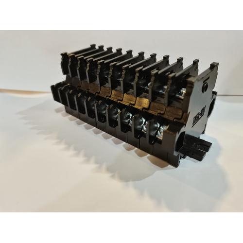 Jual FORT, TBD-10, Terminal block double deck (tingkat) made in china ...