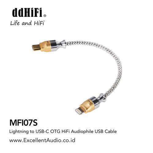 Promo DDHIFI MFi07S Nyx Series Silver USB-C To Lightning OTG Cable - 10 ...