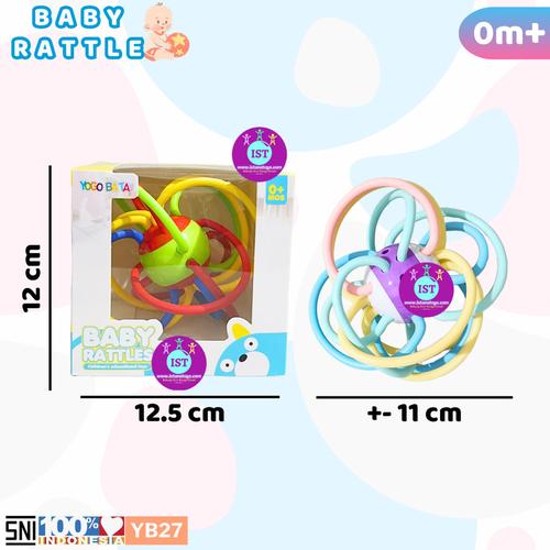 Jual Mainan Anak Bayi Baby Rattle Toys Kerincingan Lucu Edukasi Bayi ...