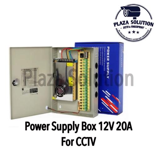 Jual Power Supply PSU Box DC 12V 20A for CCTV - Kota Makassar - Plaza ...