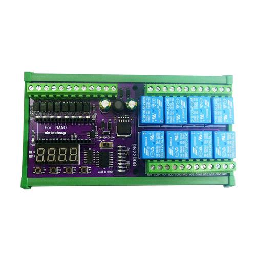 Jual 8 Channel Relay Shield Module RS485 PLC IO Expanding Board For Arduino - Kab. Purwakarta ...