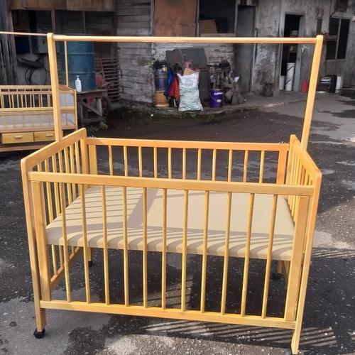 Jual tempat tidur bayi baby box kayu tempat tidur kayu anak bayi ...