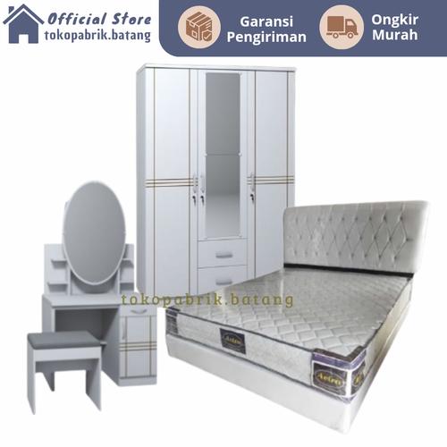 Jual Paket Kamar Tidur Seserahan Set Kamar Full Set Divan Springbed ...