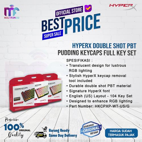 Jual HyperX Pudding Double Shot PBT Keycaps - PINK - Jakarta Pusat ...
