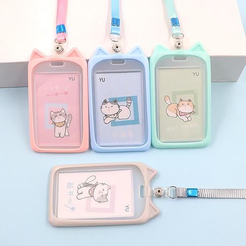 Jual ID CARD Name Tag/ ID CARD Holder / Gantungan Kartu Nama - Merah ...