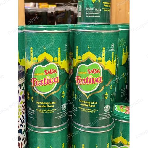 Jual Nano Nano Salsa Festive Assorted Permen Aneka Rasa Kaleng 82.5gr ...