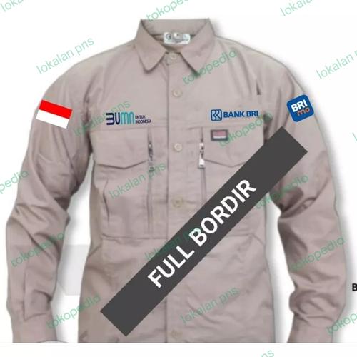 Jual terbaru seragam tactikal BRI kemeja tactikal BRI baju BRI pdh BRI ...