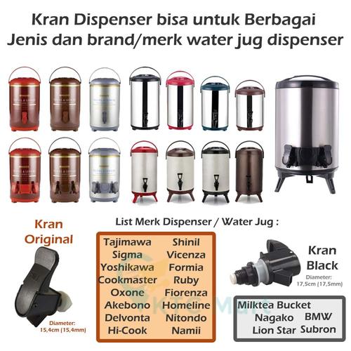 Jual Keran Dispenser Air/ Kran Water Dispenser/ Water Jug Milktea Kran ...