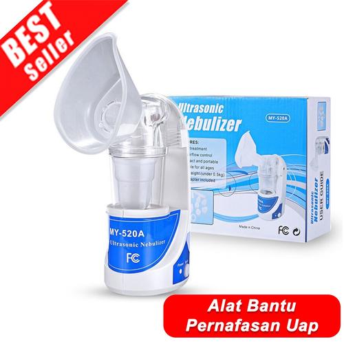 Jual ALAT UAP PERNAFASAN ANAK DEWASA PORTABLE NEBULIZER INHALER ASMA ...