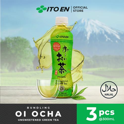 Promo ITO EN Oi Ocha Green Tea No Sugar 300ml isi 3 pcs - Jakarta Pusat ...