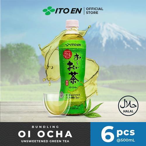 Promo ITO EN Oi Ocha Green Tea No Sugar 500ml isi 6 pcs - Jakarta Pusat - ITO EN Official Store ...