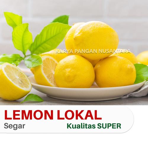 Jual BUAH LEMON SEGAR LEMON LOKAL KUALITAS SUPER JERUK LEMON FRESH 250 ...