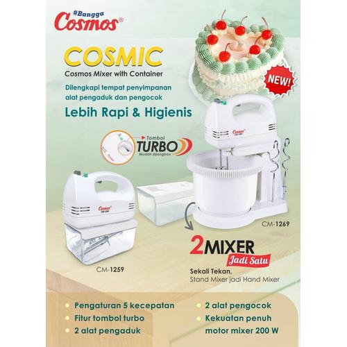 Jual COSMOS Mixer Kue - COSMIC - Stand Mixer - Jakarta Pusat - UTAMA ...