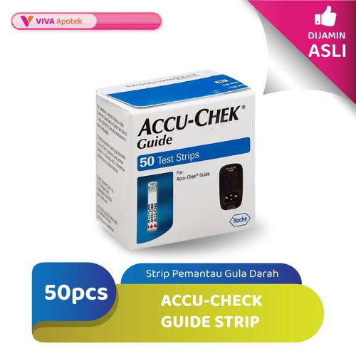 Promo Accu-Check Guide Strip untuk Pemantau Gula Darah (Strip 50 Pcs ...
