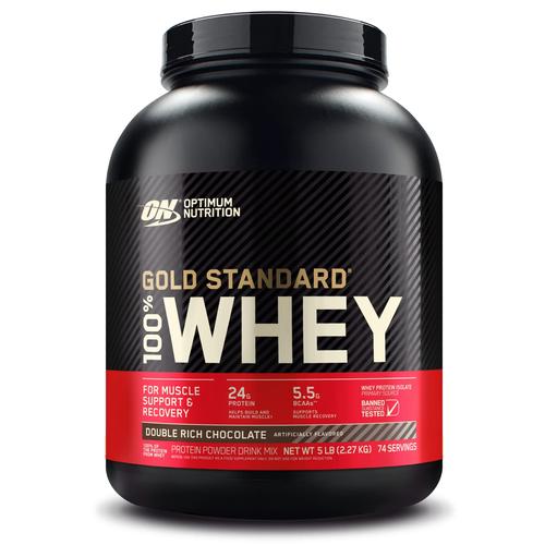 Jual Optimum Nutrition ON Gold Standard Whey 5 lbs Chocolate Vanila WGS ...