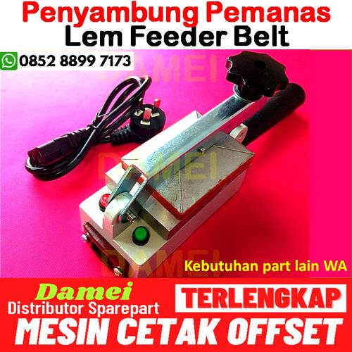 Jual Pemanas Lem Penyambung Feeder Belt Mesin Cetak Offset Heating ...