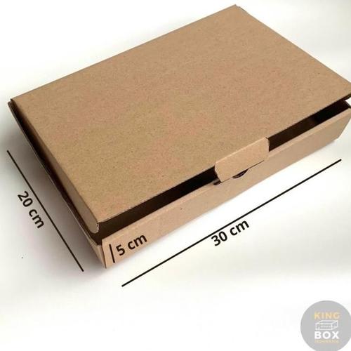 Jual kardus karton packaging box 30 x 20 x 5 cm - die cut - Kab ...
