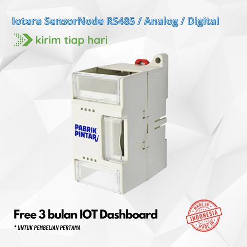 Jual Iotera Sensornode Esp32 Iot Controller W Modbus Rs485 Analog Digital Snbattsdcard