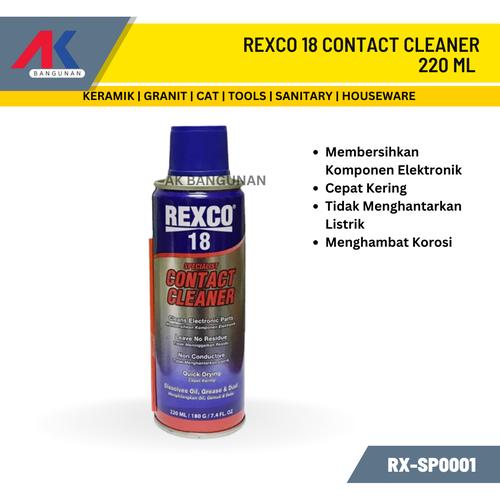 Jual Rexco 18 Pembersih Elektrik & Elektronik (Contact Cleaner) 220 Ml ...
