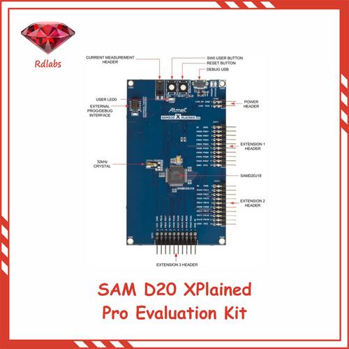 Jual SAM D20 XPLAINED PRO EVALUATION KIT - Kota Tangerang Selatan - Red ...