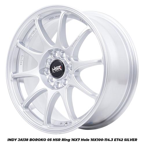 Jual velg racing R16 indy boroko HSR Ring 16x7 mobil xpander brv innova dll - Kota Palembang ...