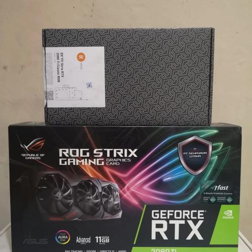 Jual ASUS STRIX RTX 2080TI 11Gb + EKWB GPU Block - Kota Semarang - MARS ...