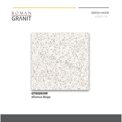 Jual ROMAN GRANIT dDomus Beige 60x60 GT602610R / Lantai Terrazzo Beige ...