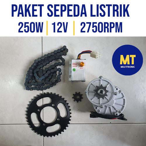 Jual Paket!! Dinamo Electric bike 250W 12V Brushed Small Equipment (7180) - A - Kota Surabaya ...