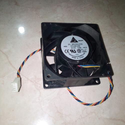 Jual FAN SERVER KIPAS 8CM ORIGINAL DELTA PFC0812DE 12V 3.3A 4PIN ...