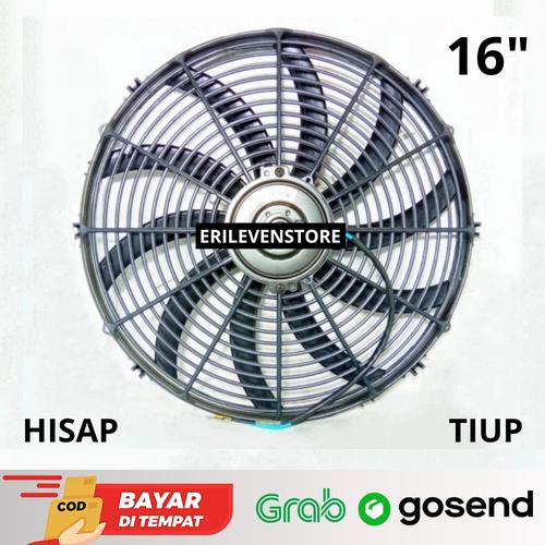 Jual Extra Fans Ac Mobil Universal 8 10 12 14 16 Inch 12v Merk Nis Asli ...