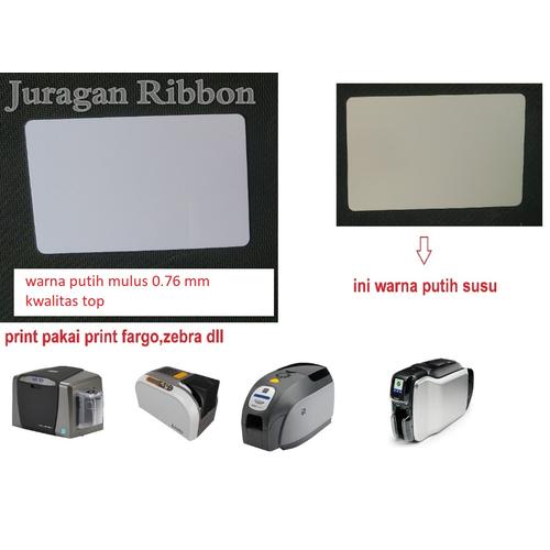 Jual Pvc Id Card High Quality tebal 0.76 mm zebra fargo hiti datacard ...