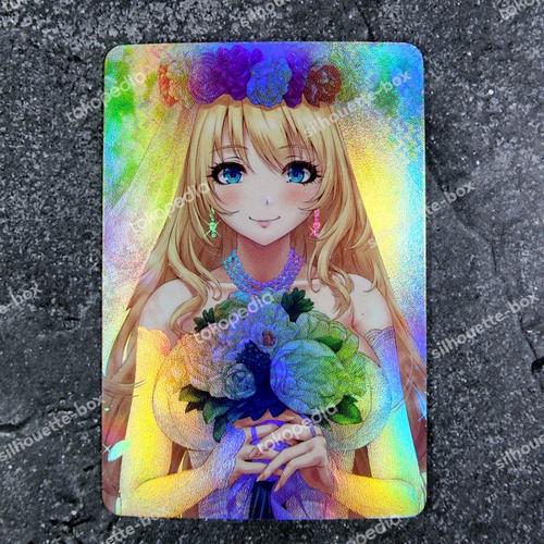 Jual Kancolle Atago Wedding Dress Metal Hairline Hologram Card ...