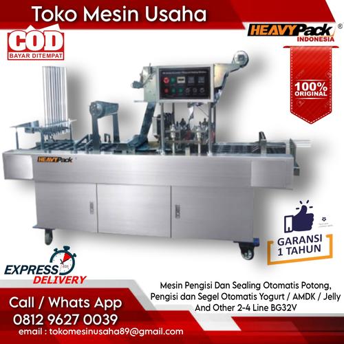 Jual Mesin Cup Sealer Pengisi Air Aqua Gelas AMDK 2-4 Line BG32V ...