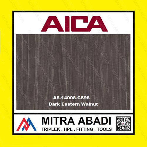 Jual AICA HPL AS 14008 C S98 CS98 Dark Eastern Walnut Dapur Kamar Kitchen - Jakarta Barat ...