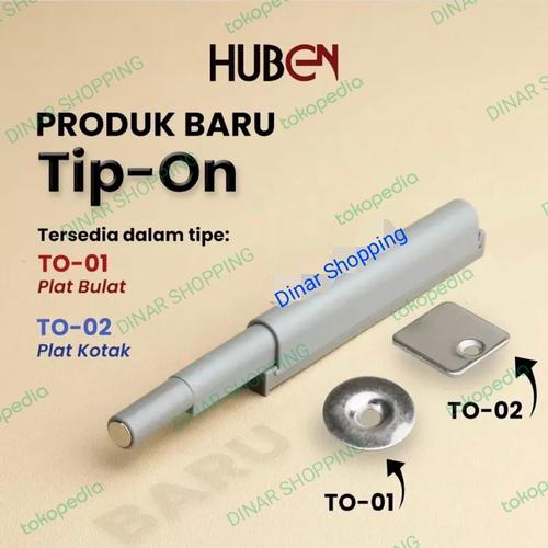 Jual TIP ON PUSH TO OPEN HUBEN WARNA ABU - ABU To 01 & To 02 - Abu-abu ...