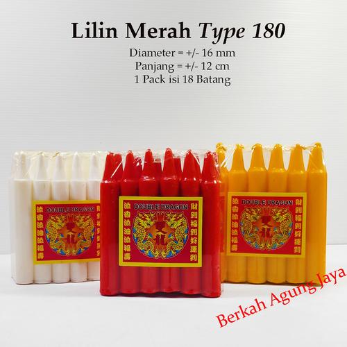 Jual Lilin Merah Type 180 - Merah - Jakarta Utara - BERKAH_AGUNG_JAYA ...