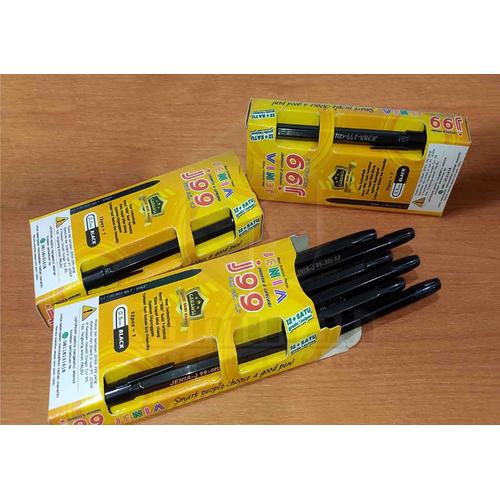 Jual Pulpen Bolpen JENIA J99 Hitam PACK/Ballpoint Pen Pena Kualitas ...