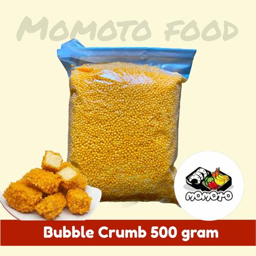 Jual PROMO Bubble Crumb Crispy Nugget Naget Tepung Roti Bulat 500 gram ...