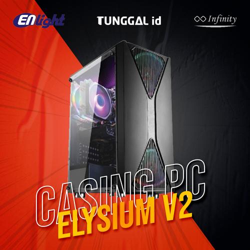 Jual CASING PC INFINITY Elysium V2 ATX mATX GAMING CASE TEMPERED GLASS - Kota Magelang - Tunggal ...