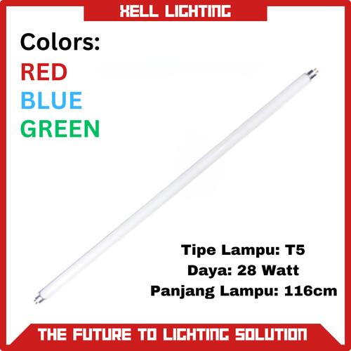 Jual Lampu TL Neon T5 28W 28 Watt MIKAWA - Hijau - Jakarta Utara - Xell ...