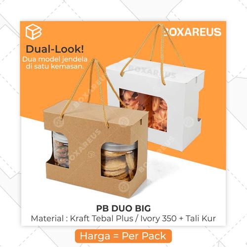 Jual Dus Box Toples Tabung Jar 600 - 800ml Hampers Packaging | PB Duo ...