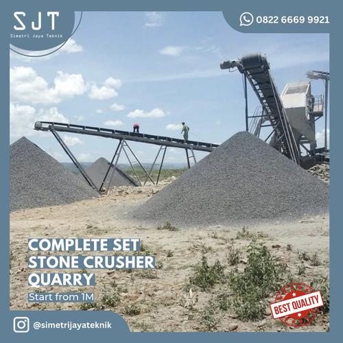 Jual COMPLETE SET STONE CRUSHER MINING CRUSHING PLANT - Kota Tangerang ...